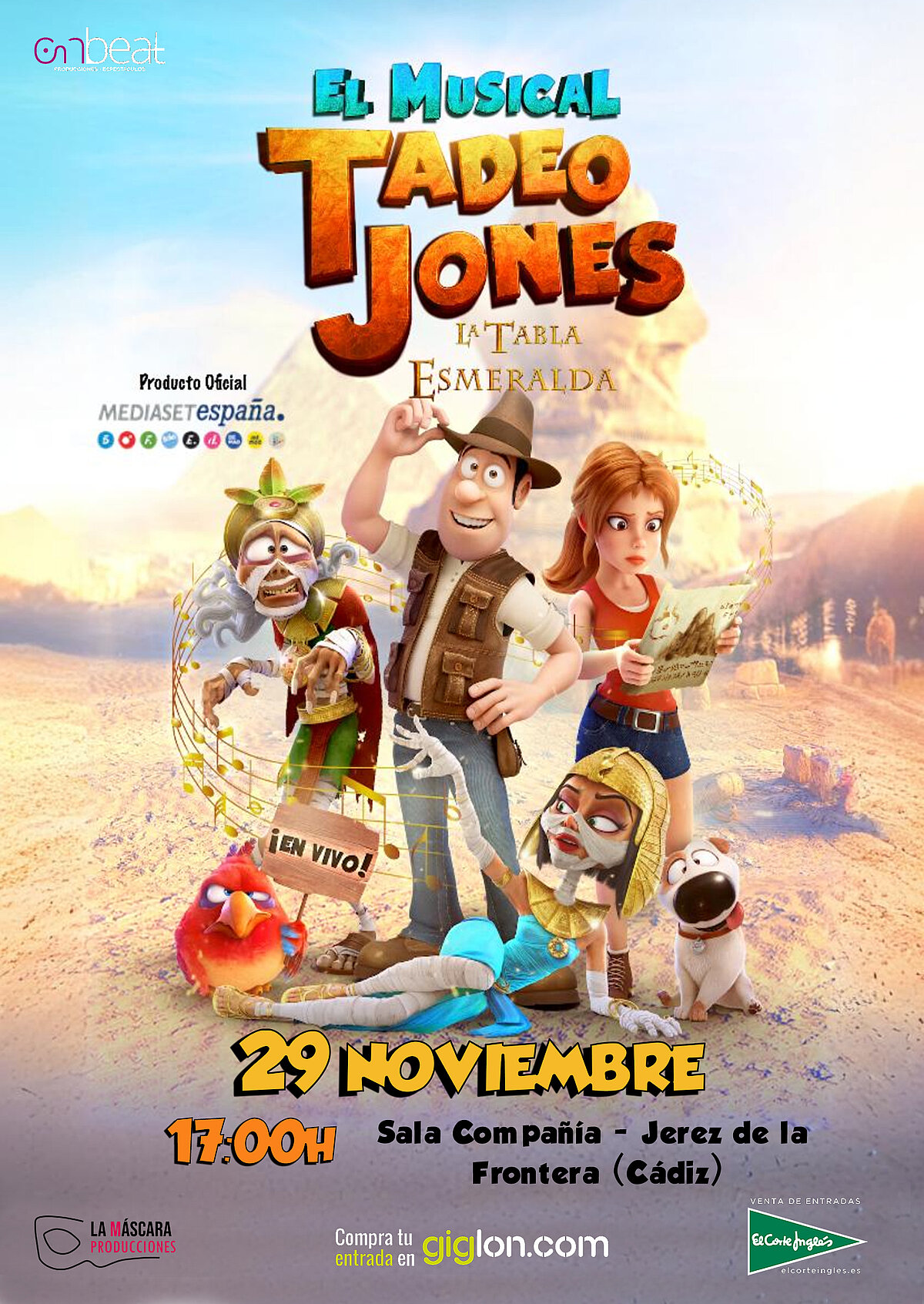 El Musical "Tadeo Jones"